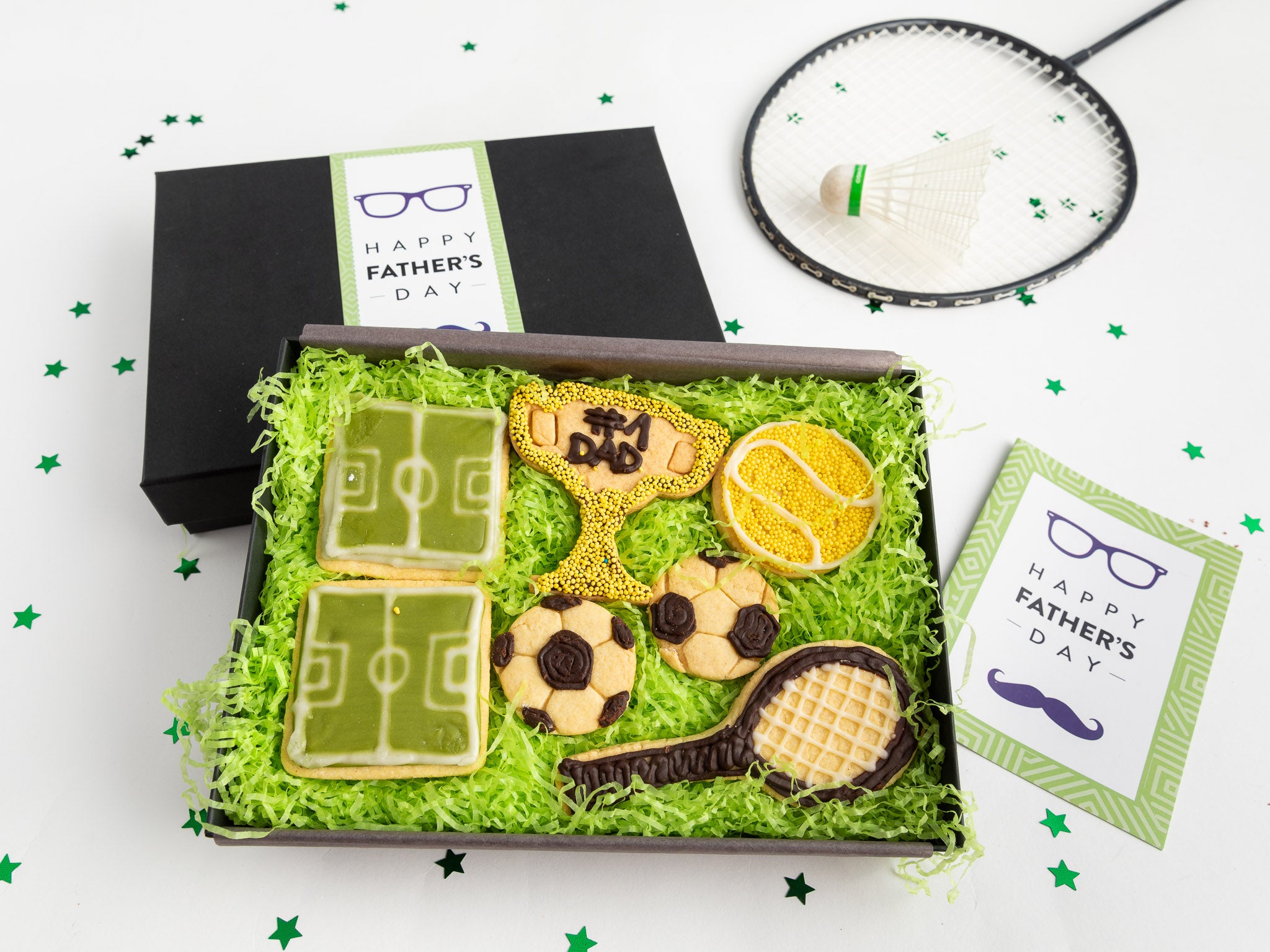 Father’s Day ‘Sports Collection’ Biscuit Box – The Sweet Reason Company