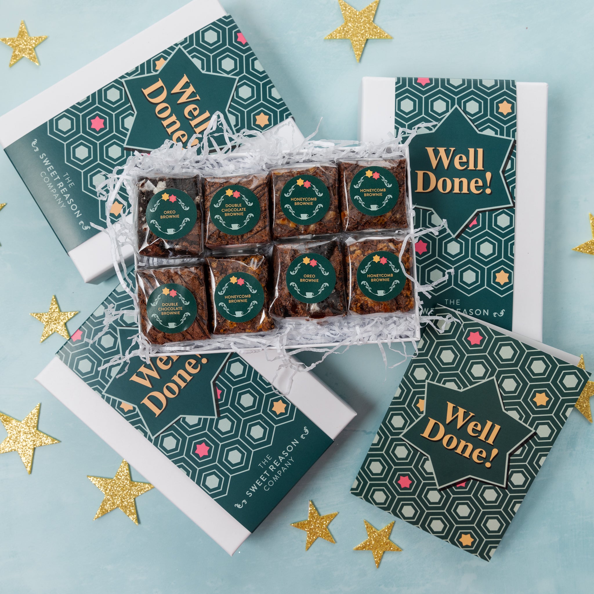 'Well Done' Luxury Brownie Gift – The Sweet Reason Company