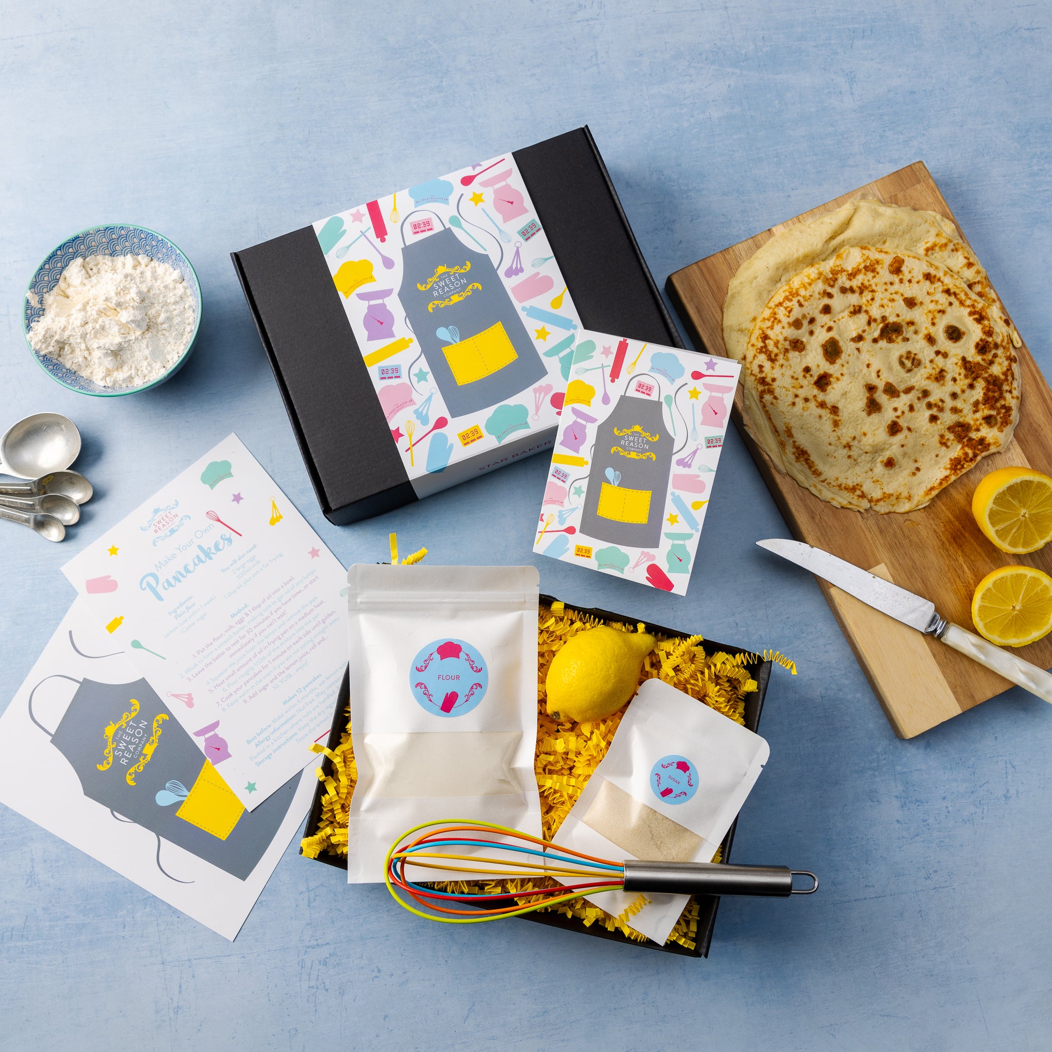Pancake Day Kit: Make-You-Own Pancakes and Whisk Gift Set – The Sweet ...