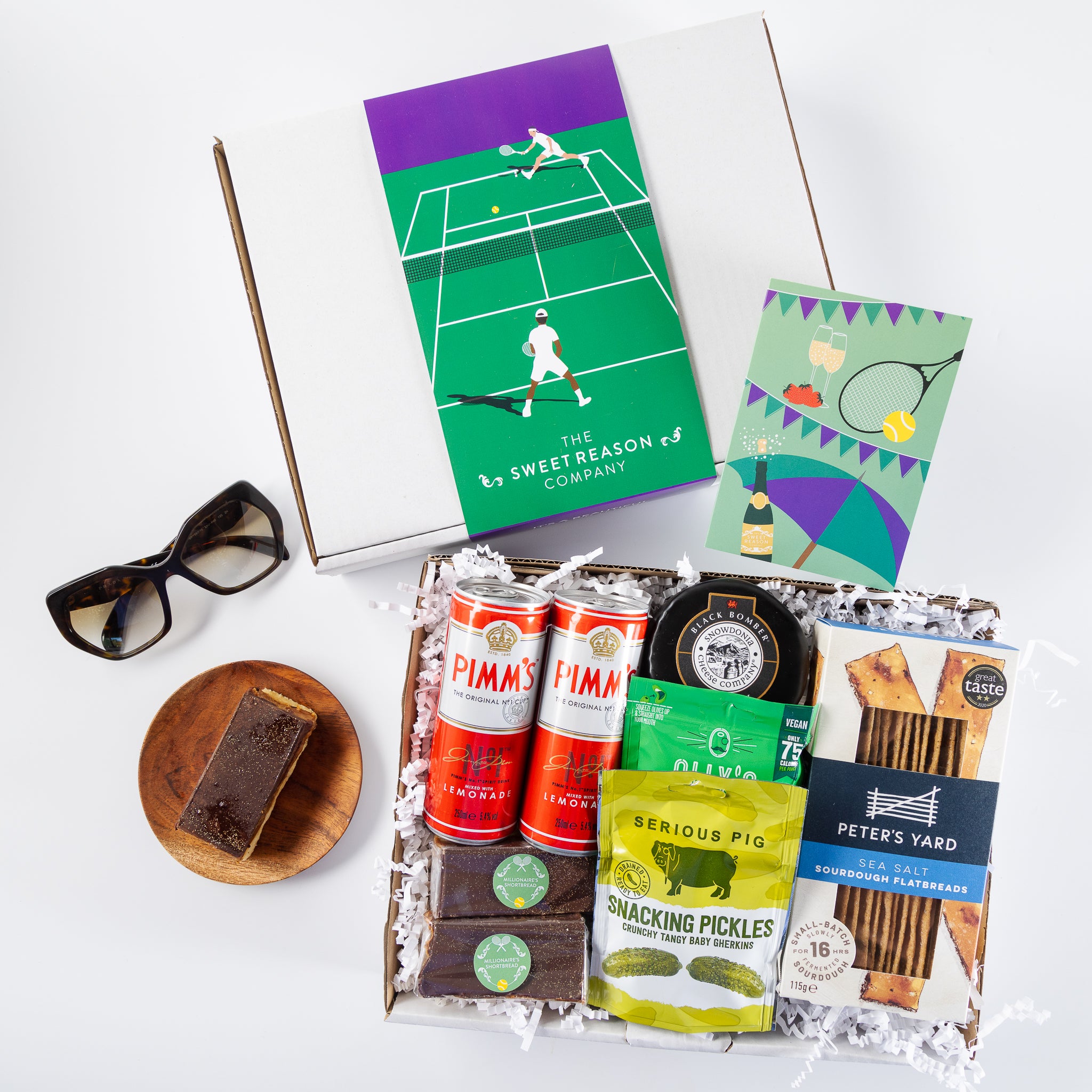 'Wimbledon' Savoury Indulgent Treats, Shortbread and Pimm's – The Sweet ...
