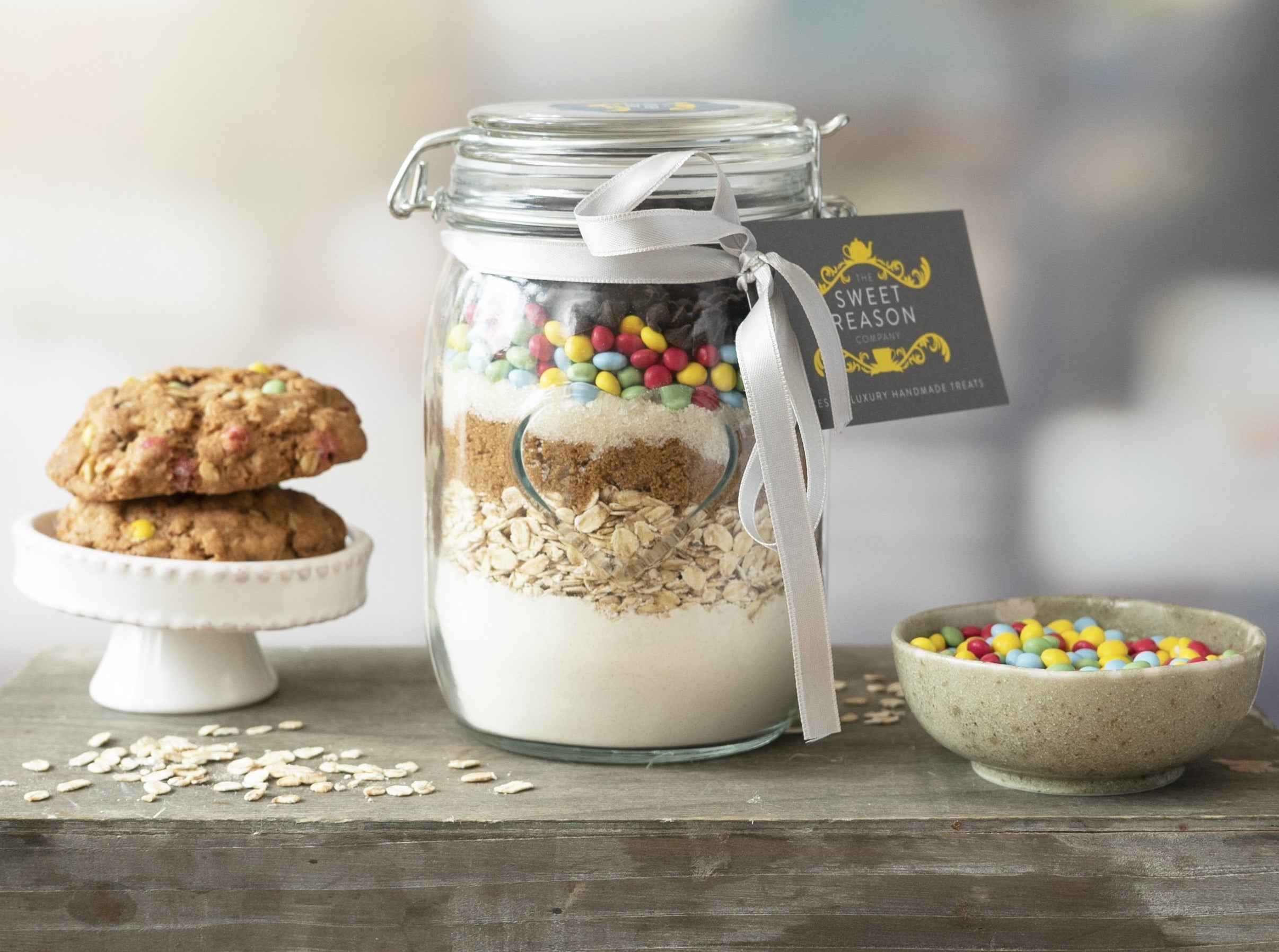 Smarties Cookies Mix Jar | Bake Your Own Mason Jars – The Sweet Reason ...