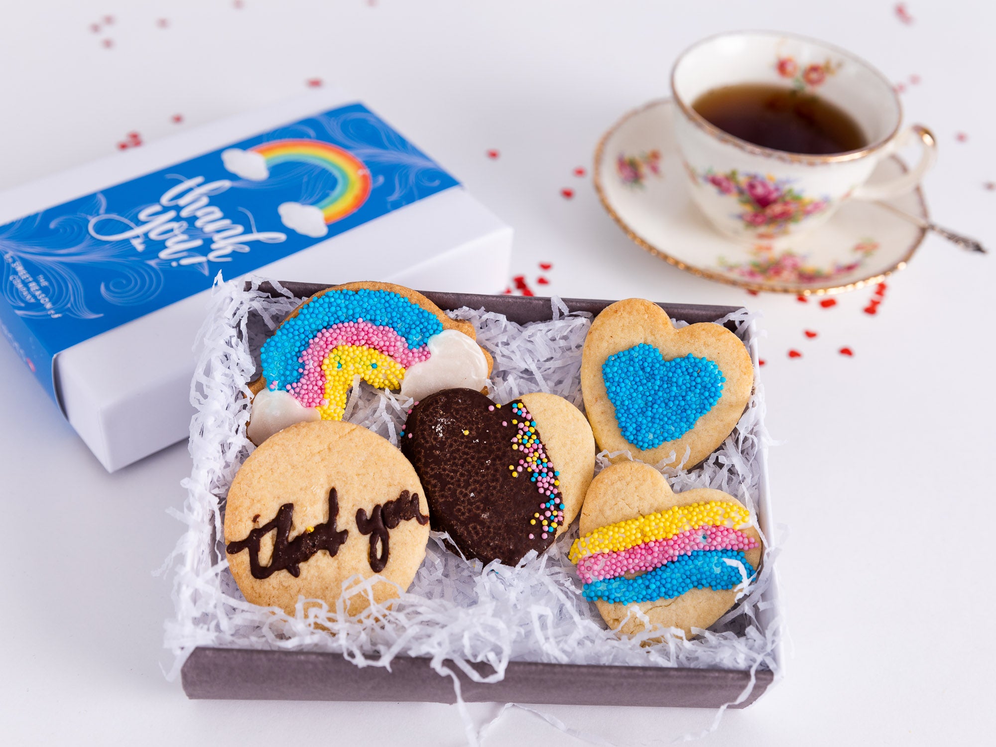 NHS Rainbow Biscuit Box | NHS Rainbow Thank you Organic Biscuits – The ...