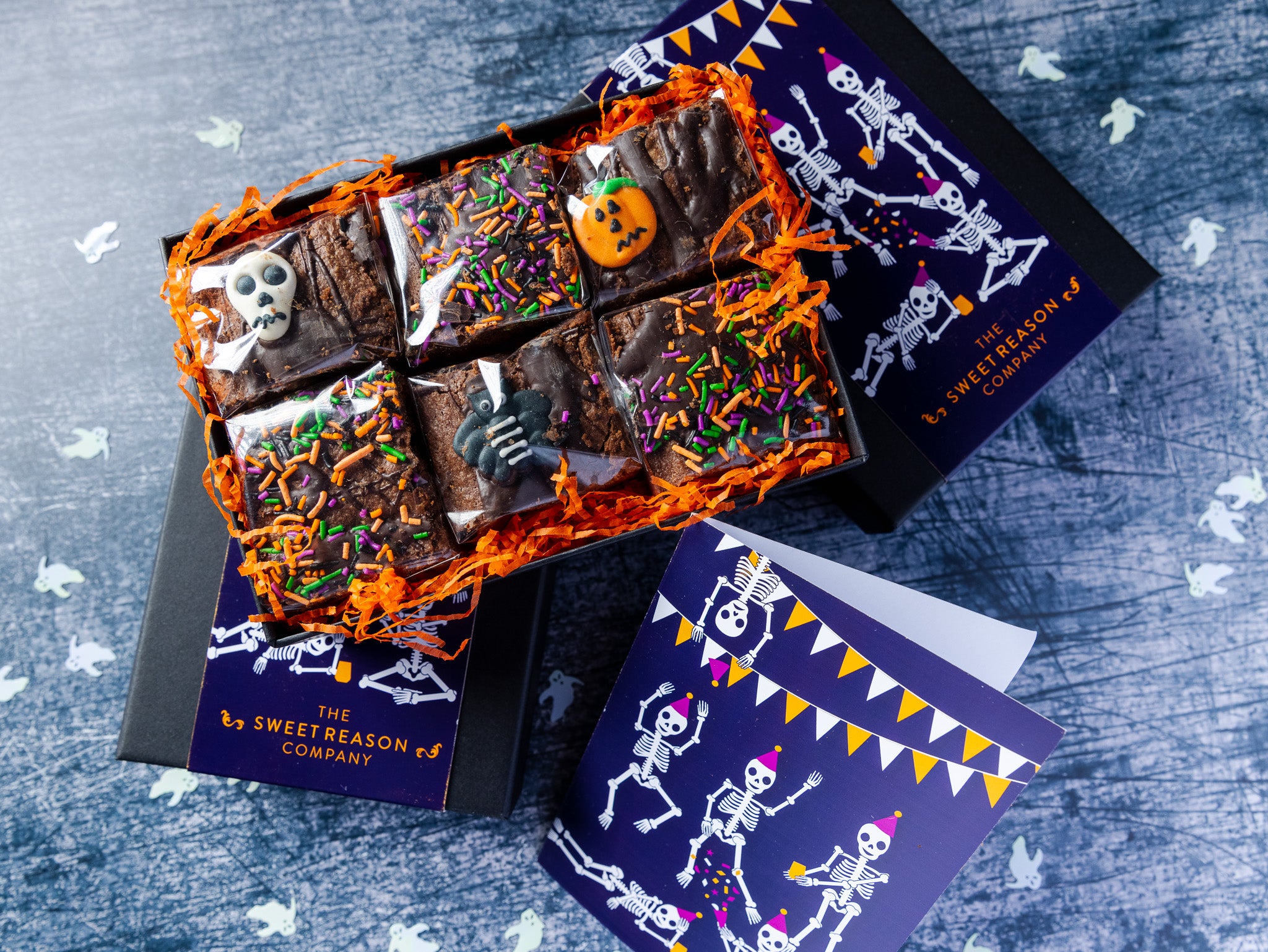 Halloween Brownie Boxes | Spooky Brownie Bites – The Sweet Reason Company